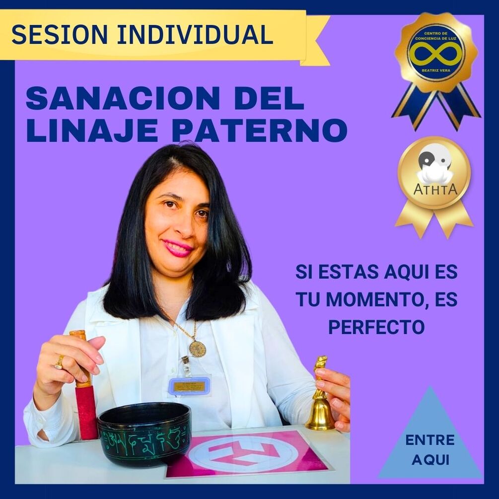 Sesion individual sanacion de linaje paterno