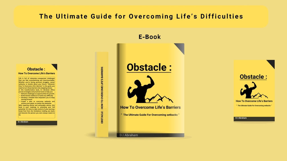Obstacle : How To Overcome Life's Barriers