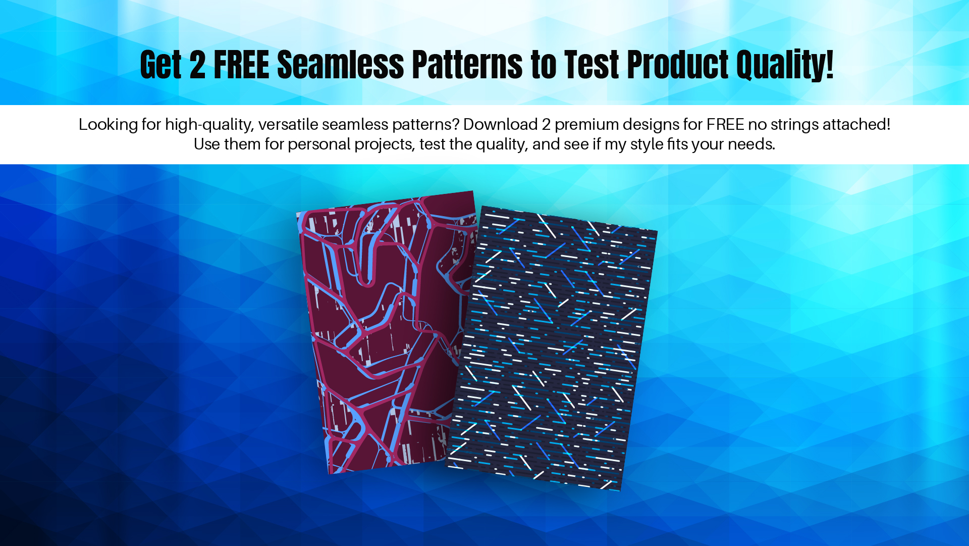 12 Seamless Pattern Designs for Clothing, Apparel & Home Textiles
