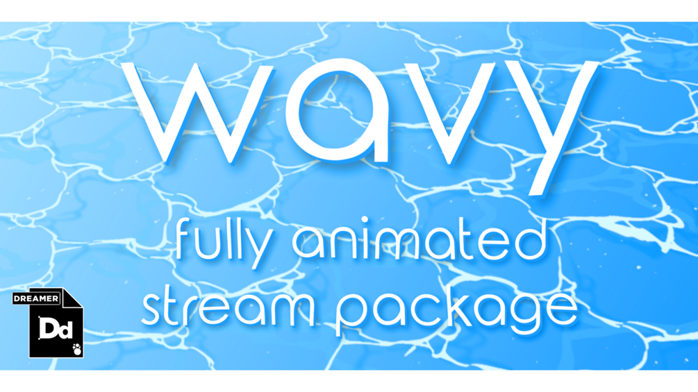 WAVY Fully Animated Live Stream Package