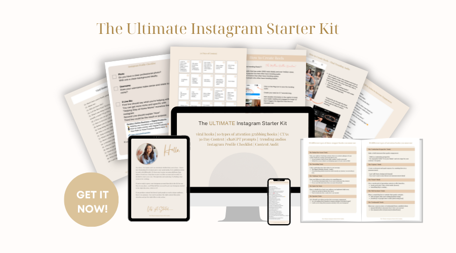 The Ultimate Instagram Starter Kit
