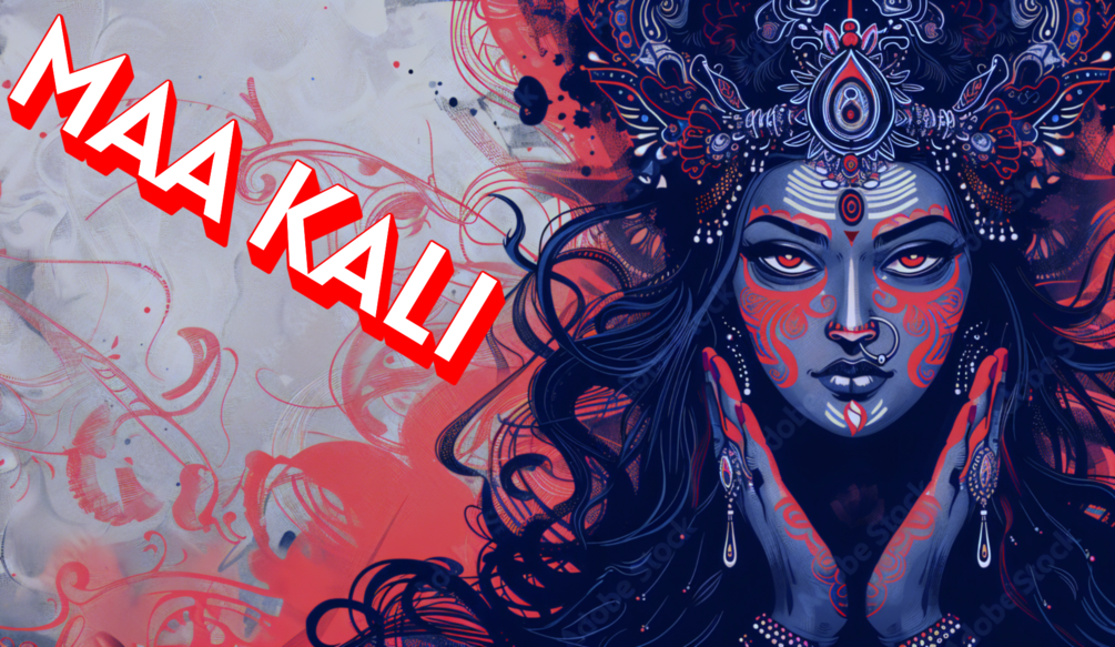 Divine Kali: abstract image of Goddess Kali Maa #Abstract #GodsinArt # ...