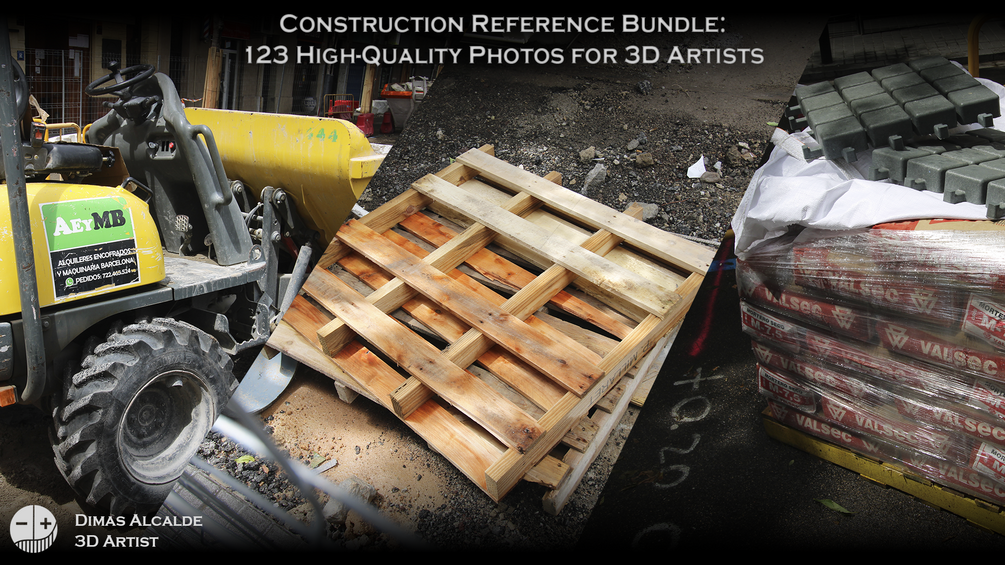 Construction Reference Bundle: 123 High-Quality Photos for 3D Artists ...