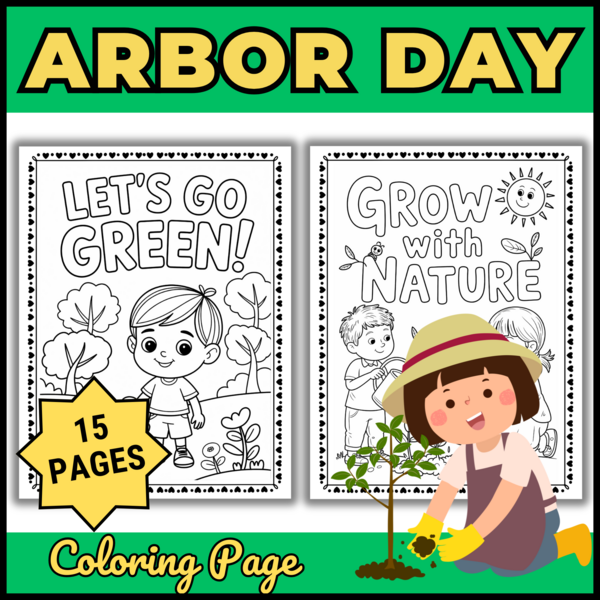 Arbor Day Activities Bundle | Reading, Crafts, Posters, Word Search & More