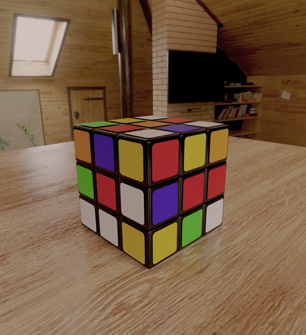 Rubix Cube (3D model)