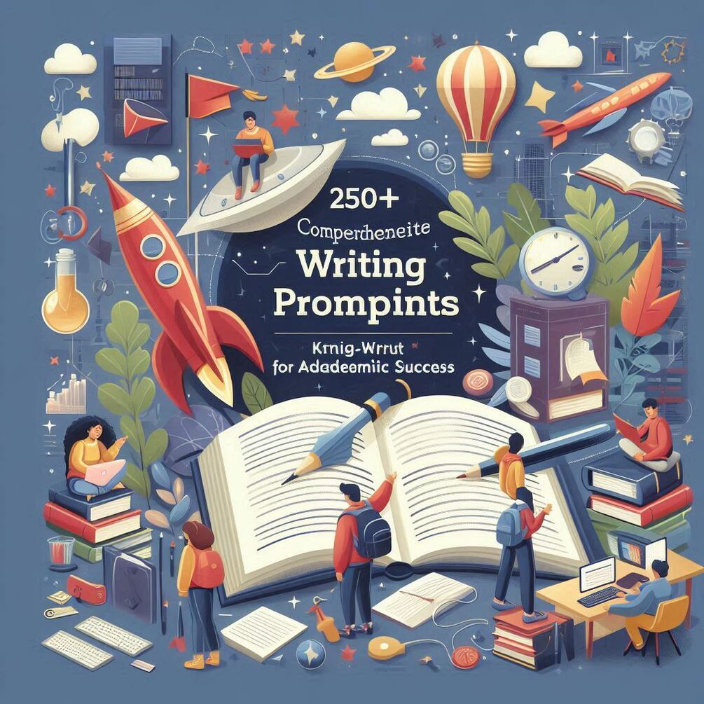Comprehensive Guide: 250+ Writing Prompts for Academic Success