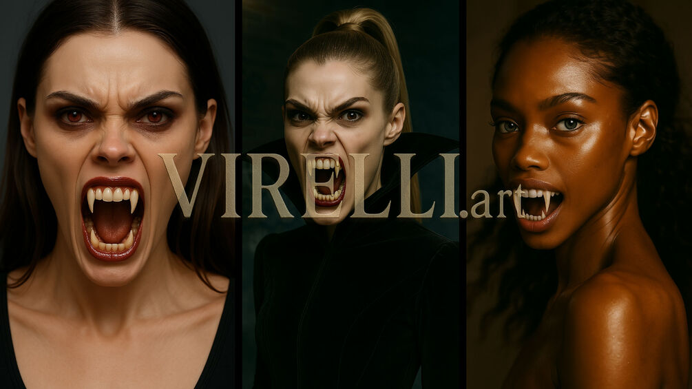 40 Vampire Portraits – Gothic Horror Art Pack