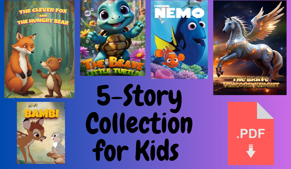 Adventure & Inspiration: 5-Story Collection for Kids – Fox, Unicorn ...