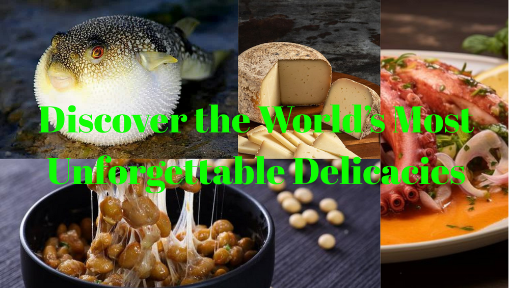 main ingredients for some of these weird foods