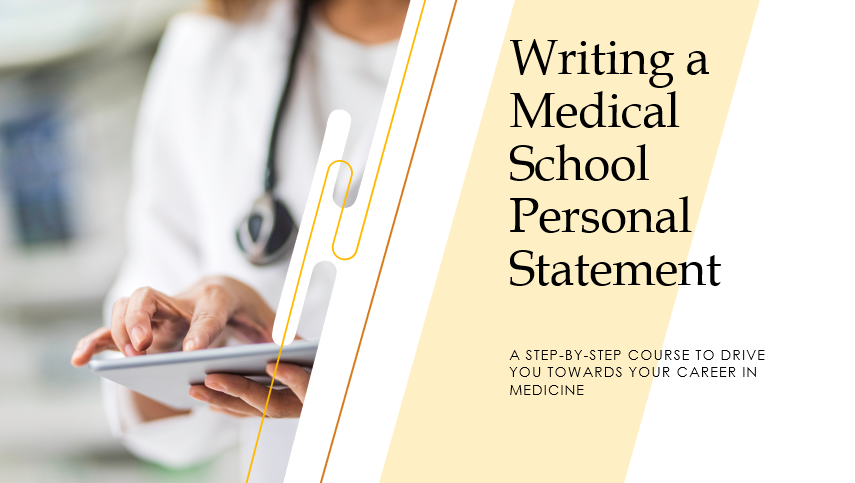 Course: Writing a Personal Statement for Medical School - with FREE ...