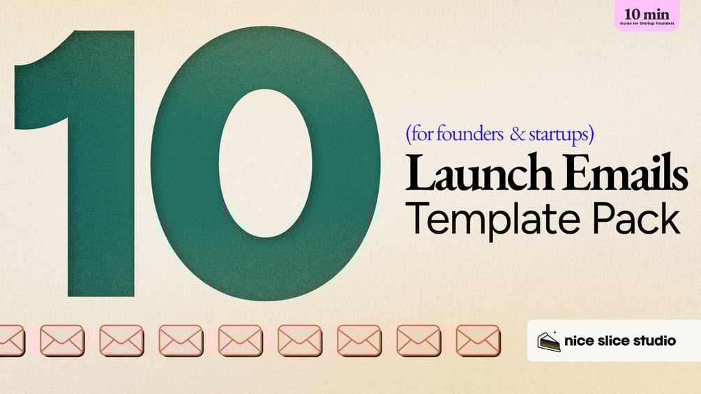 10 Launch Emails Template Pack
