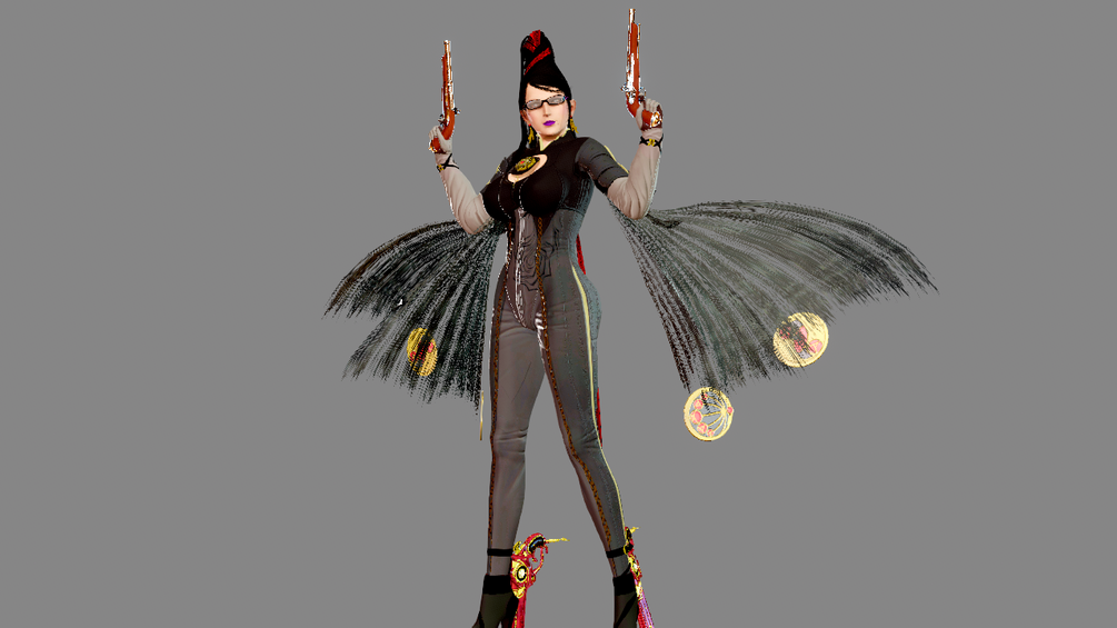 hs1 Bayonetta costume mod
