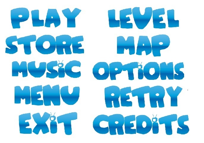 Game User Interface - Blue Ballon