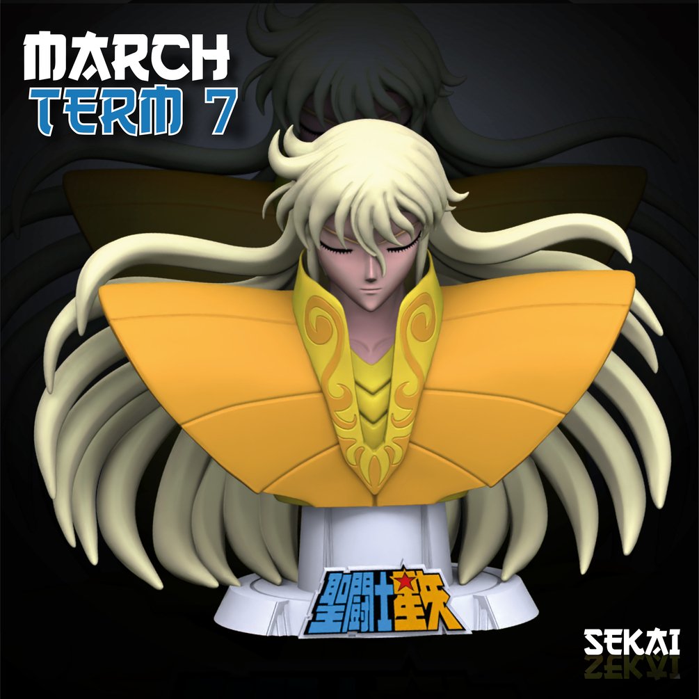 Shaka Bust - Sekai 3D Models - Tested and Ready for 3D printing