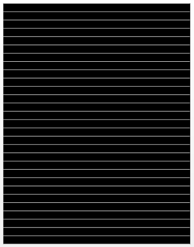 Black Lined Notebook