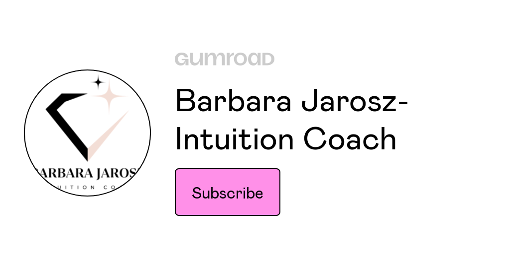 Barbara Jarosz- Intuition Coach