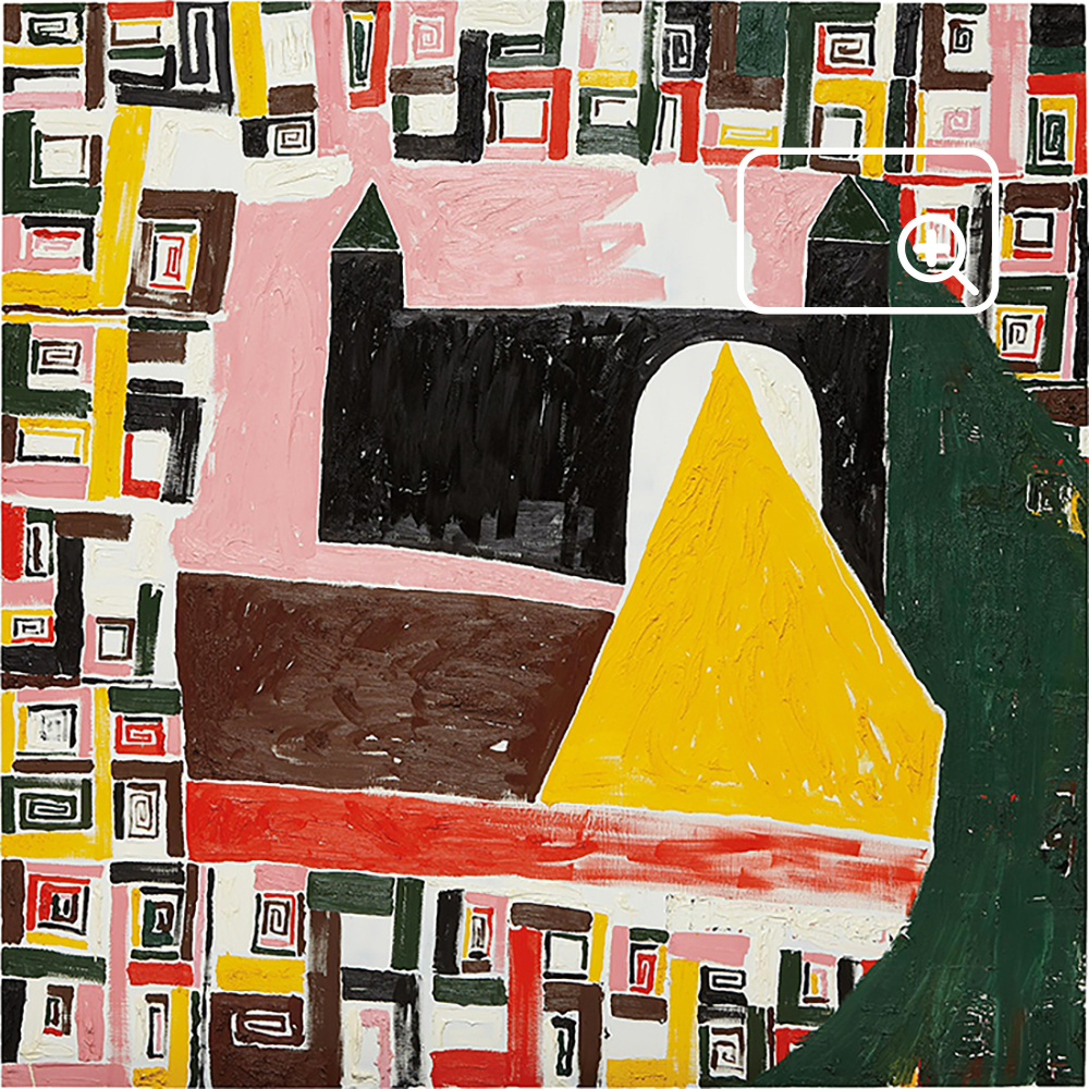 72 digital images of Tal R paintings, people landscape still life material