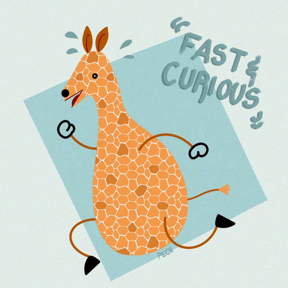 Giraffa Raffa Pattern Brush for Procreate