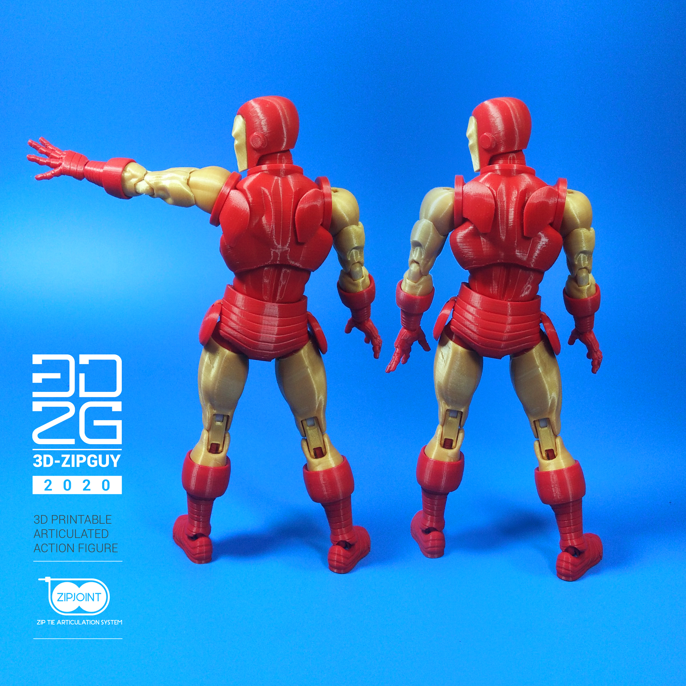 3d Printed Action Figure
