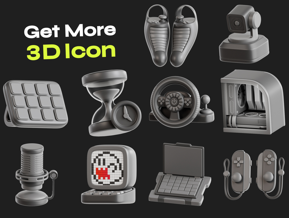 Gaming 3D Icon
