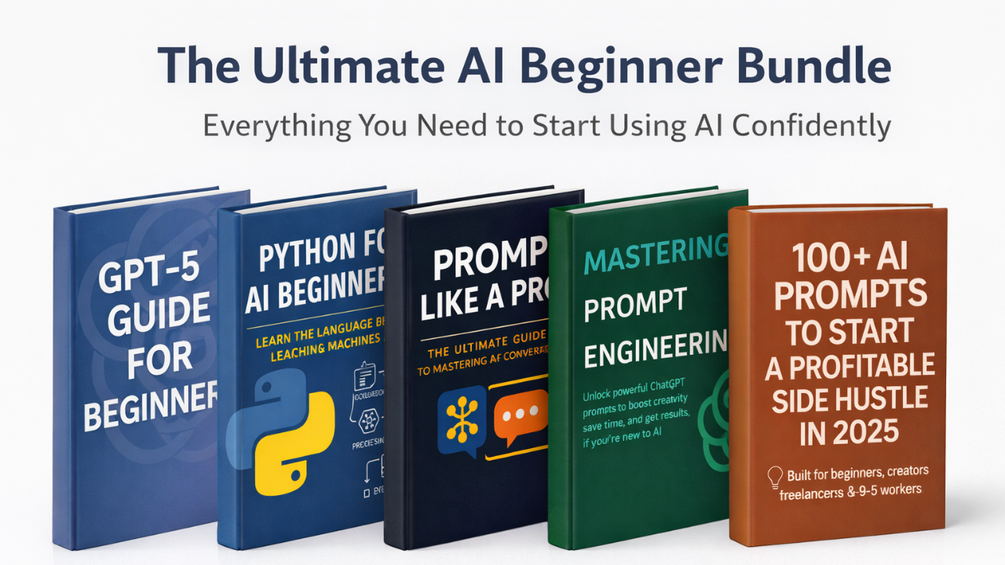 The Ultimate AI Beginner Bundle
