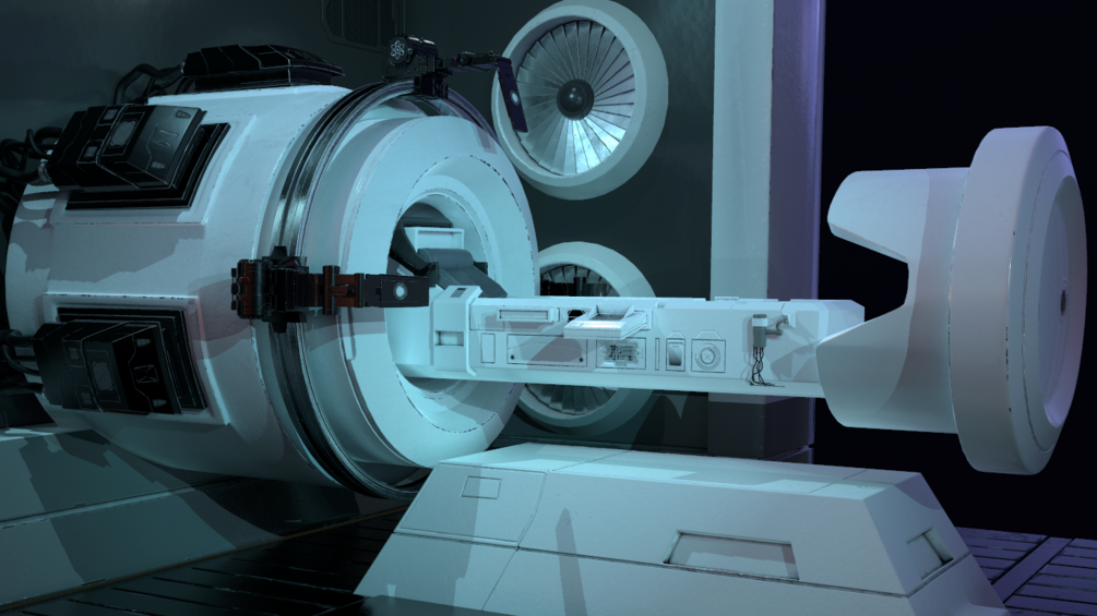 Sci Fi Med Bay Scene