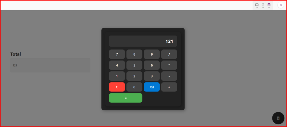 Calculator Component For Power Apps