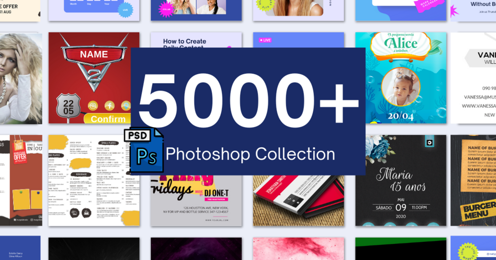 Photoshop Collection: 5000+ Premium Design Elements