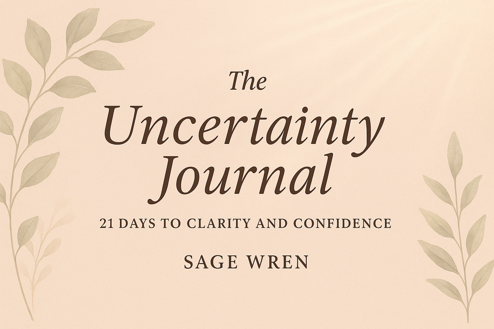 The Uncertainty Journal: 21 Days to Clarity and Confidence