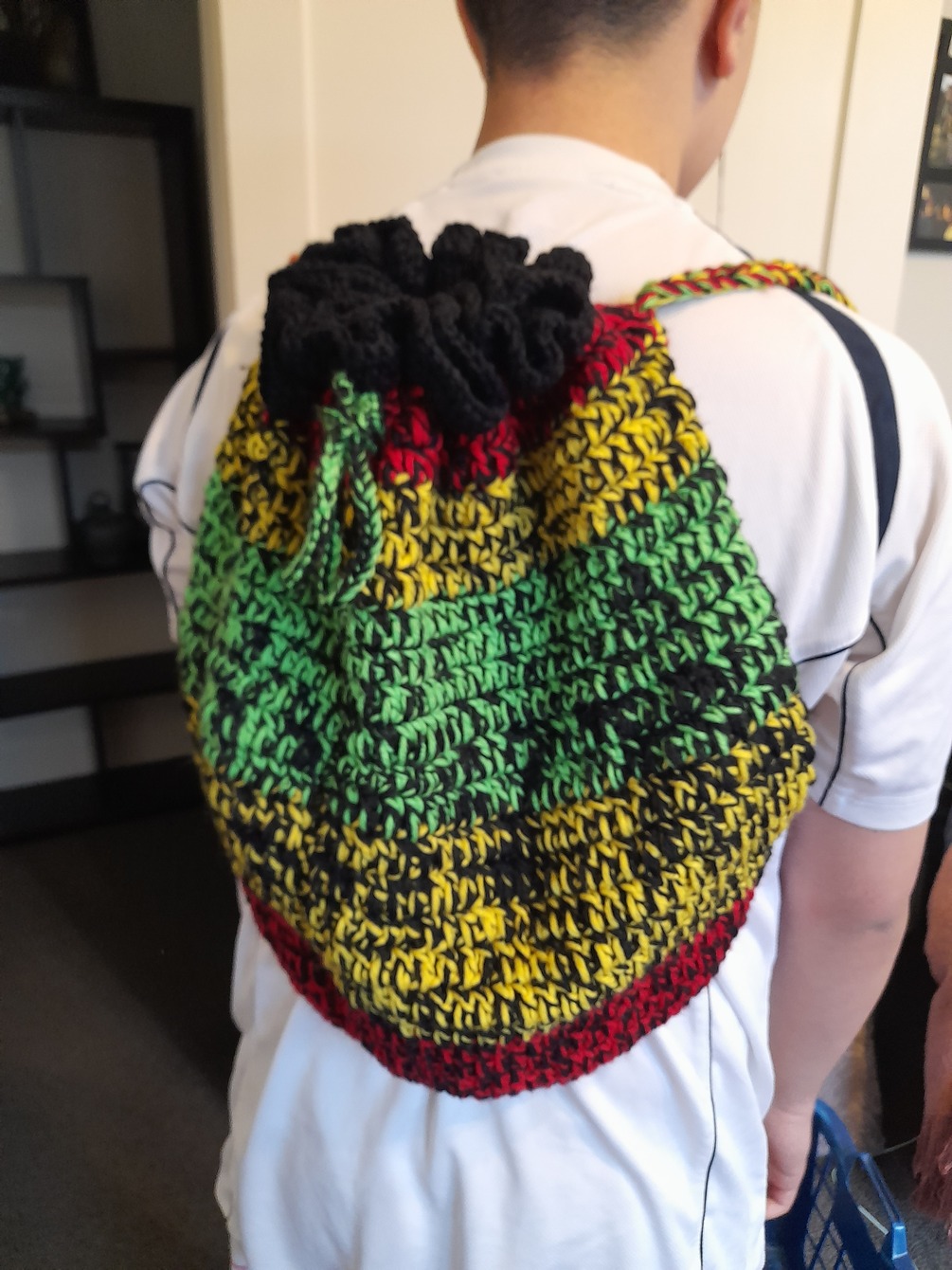 Rasta Crochet Backpacks