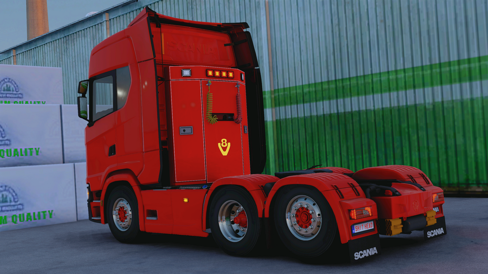 Scania NG Rear V8 Toolboxes