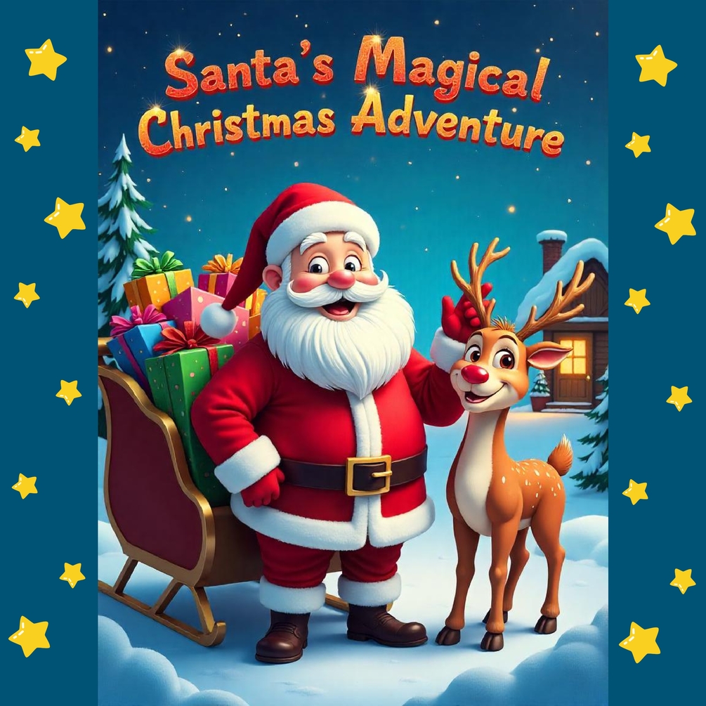 Santa’s Magical Christmas Adventure (PDG standard, RGB, CMYK)