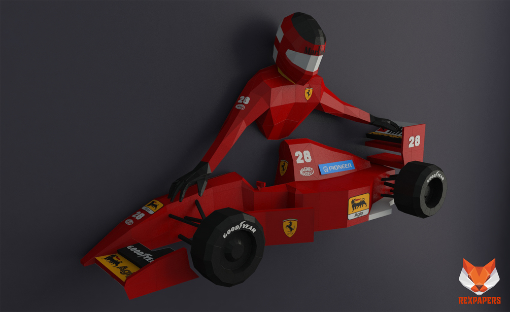 FORMULA 1 PAPERCRAFT