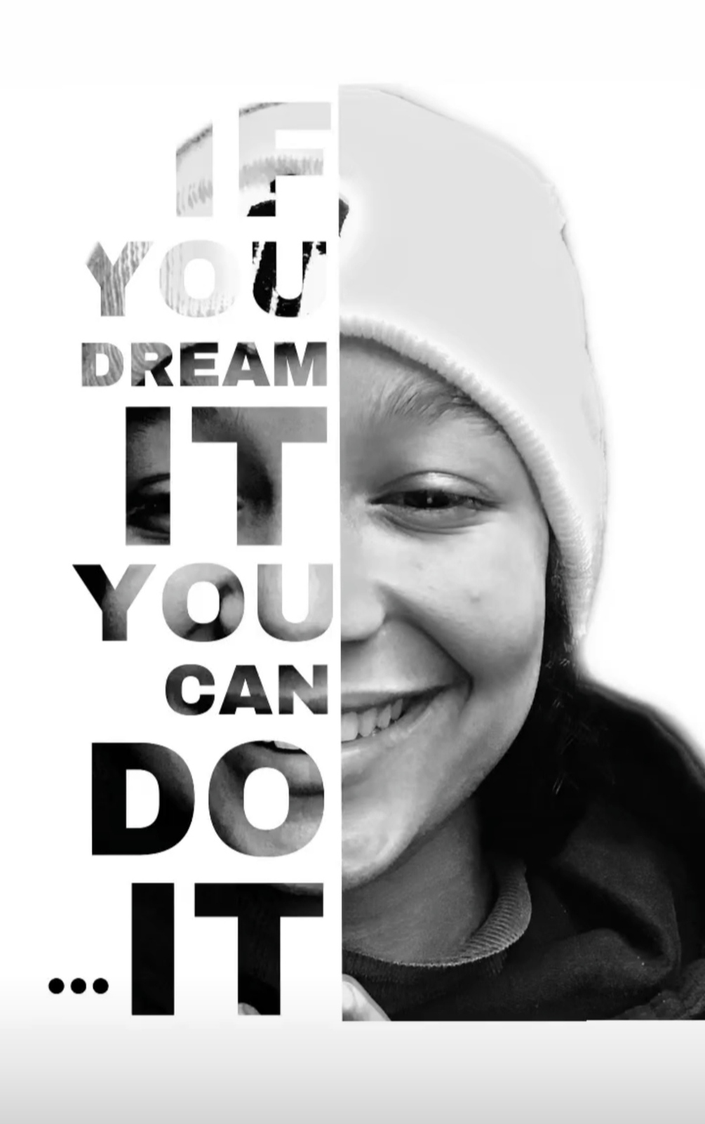 Any text in your face portrait, Powerful; for" holidays gift, home ...