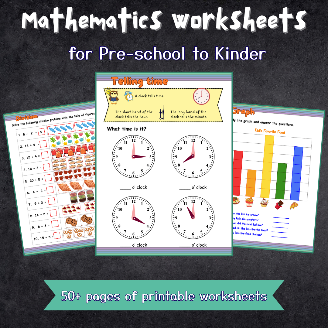 Jumpstart Math! (Math for preschoolers and Kindergarten)