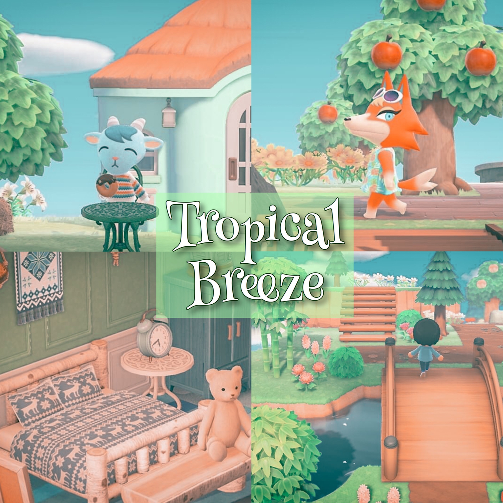 "Tropical Breeze" - Animal Crossing Lightroom Preset
