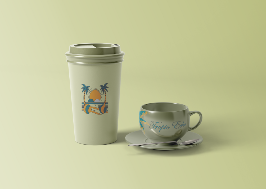 Tropic Echo — Summer apparel/merch