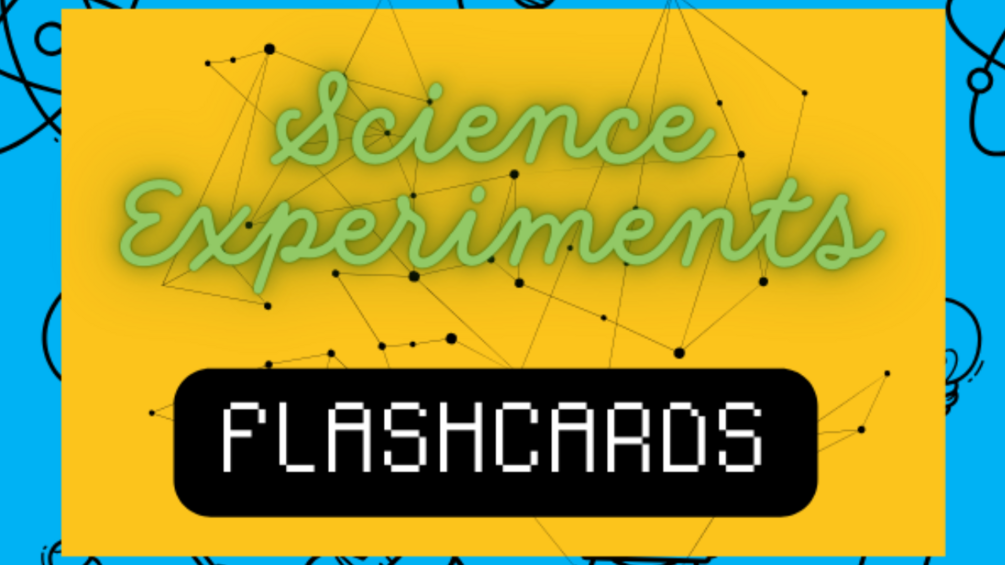 Science Experiment 20 Flashcard Set