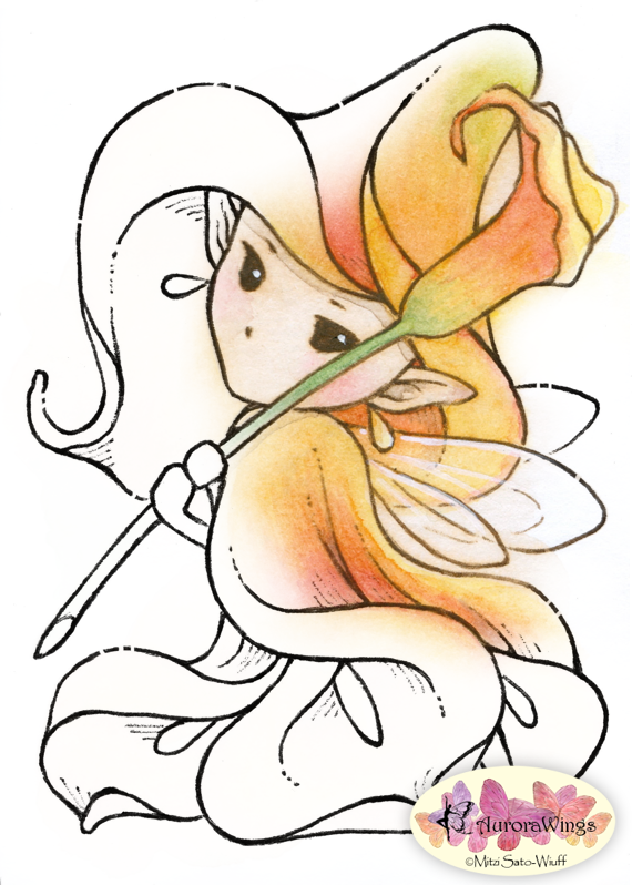 Calla Lily Sprite Digi