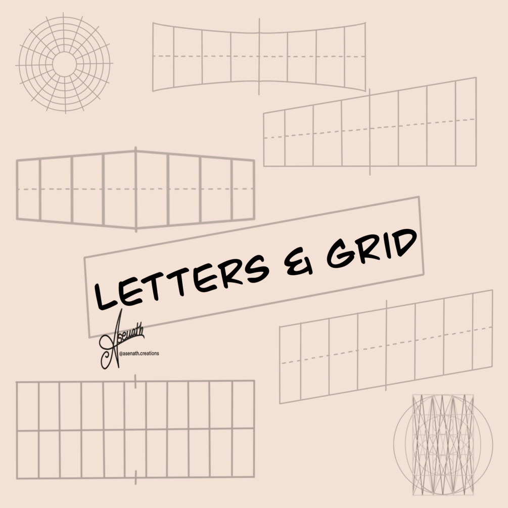 Letters & Grid for Procreate