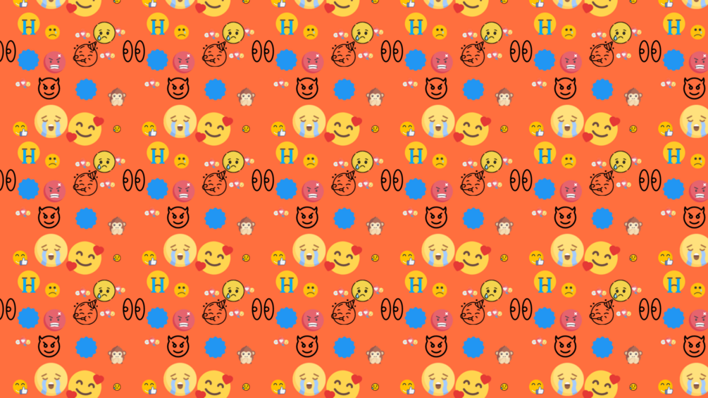 Emojis pattern design