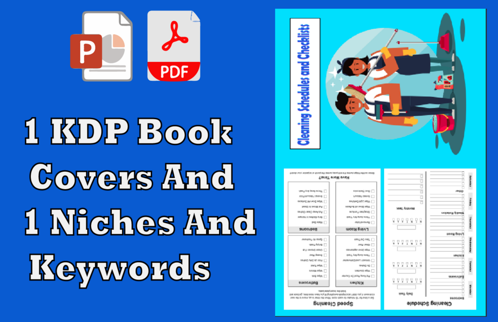 1 KDP Book Covers And 1 Niches And Keywords