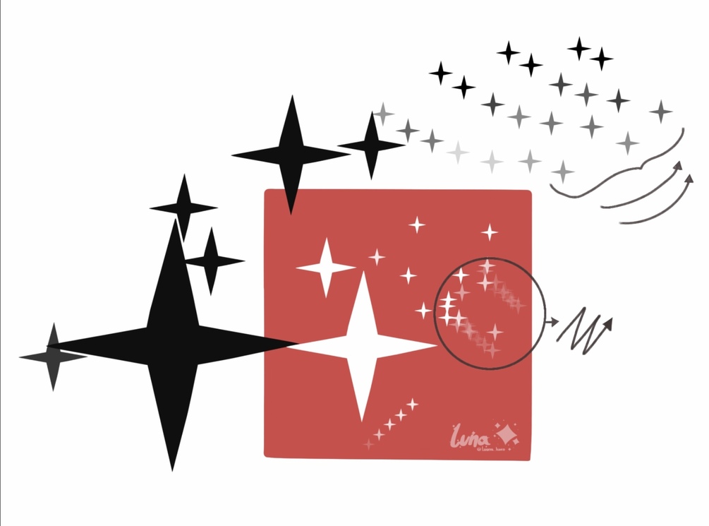 4 Spiked Star Brush/Stamp