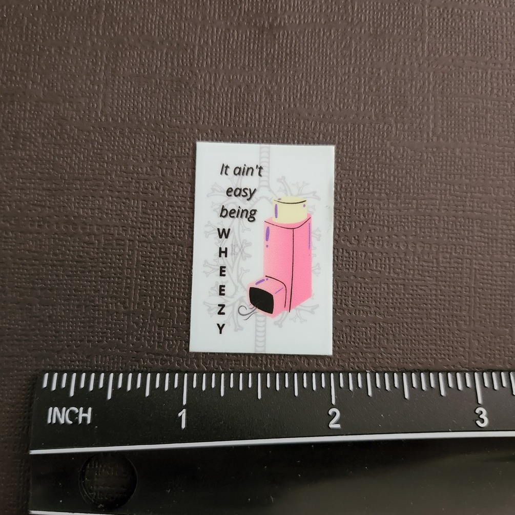 Asthma Sticker