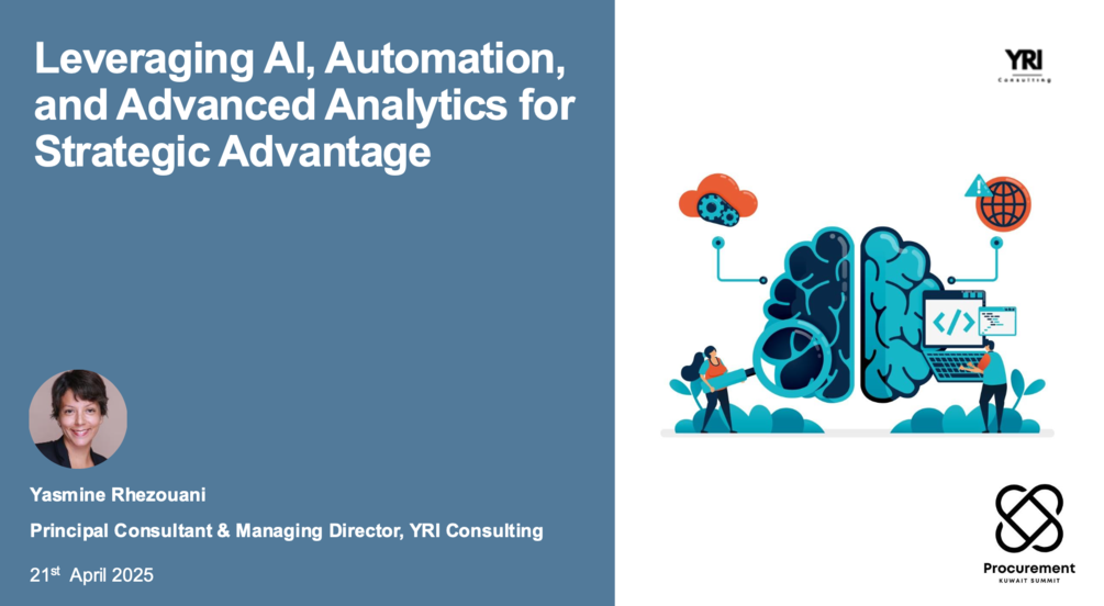 Ai Digital Transformation Playbook For Procurement Leaders