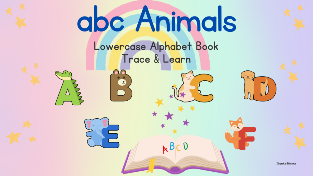 abc Animals : lowercase alphabet tracing book