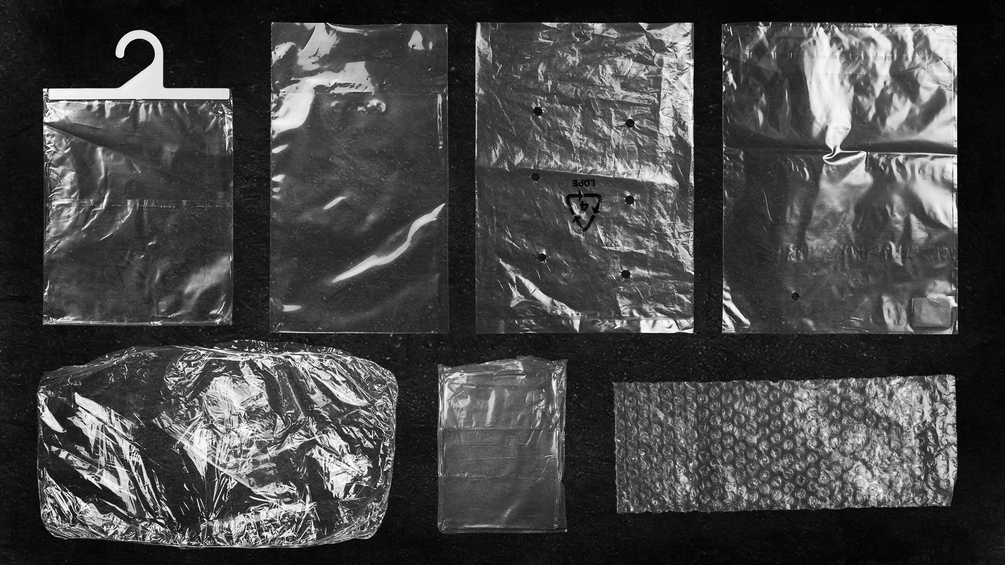 Plastic Wrap Texture Pack | 30 High-Quality PNG Overlays