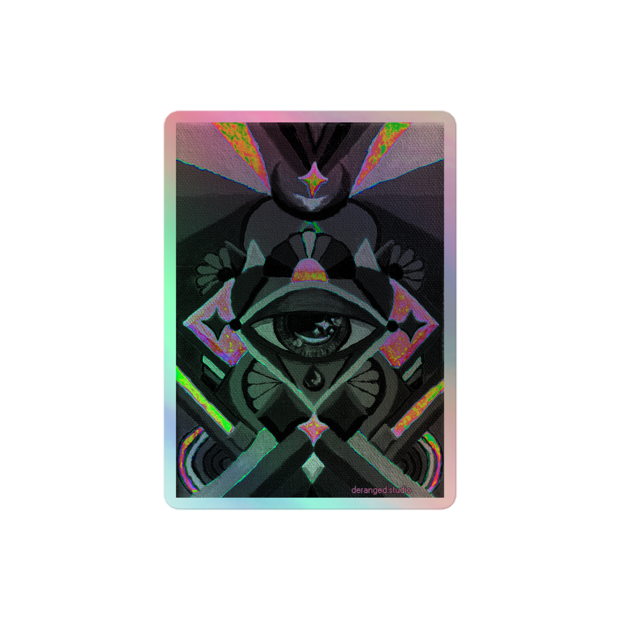 lunar tear - sticker