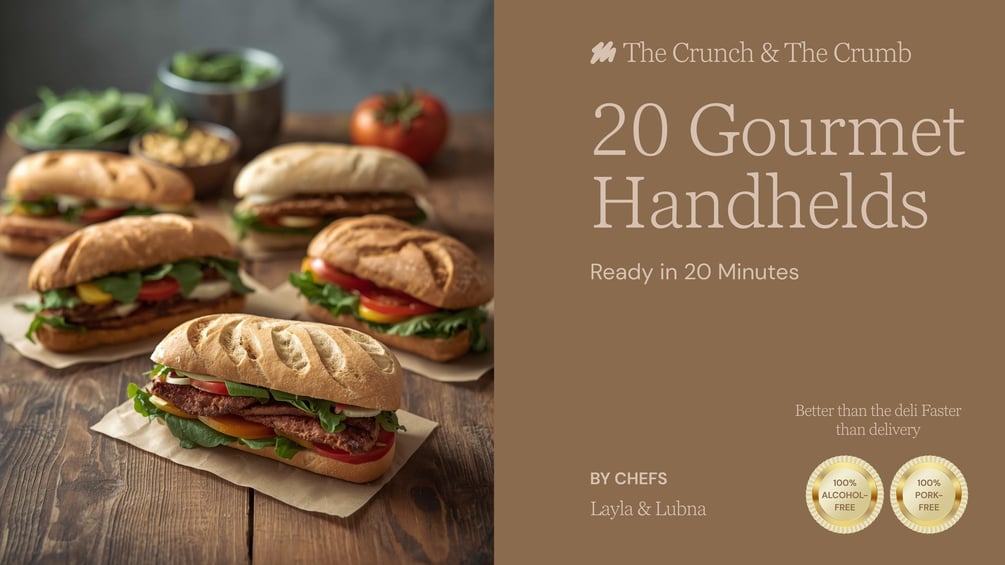 Gourmet Handhelds: The Ultimate Halal Sandwich Collection
