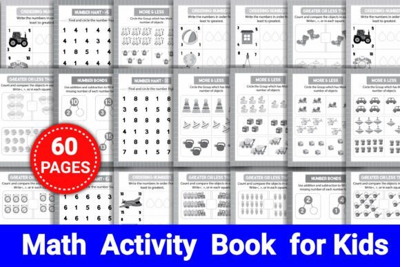 Math Activity Book for Kids